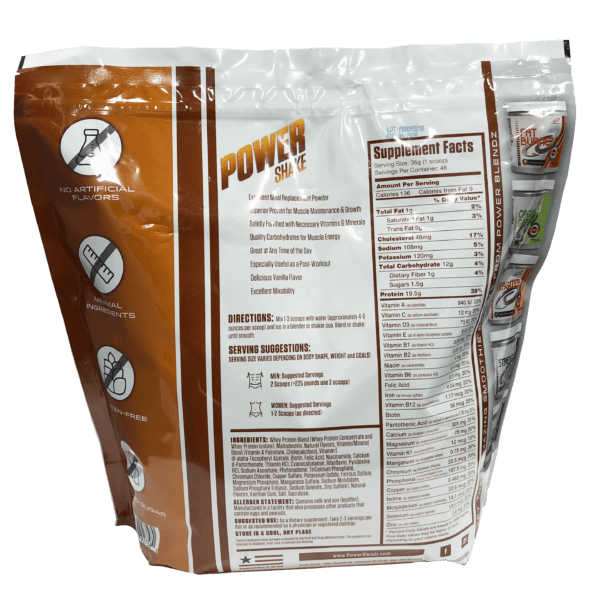 Power Shake - Meal Replacement - Power Blendz