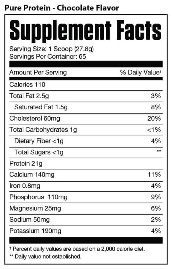Pure Protein - Whey Protein Blend - Power Blendz